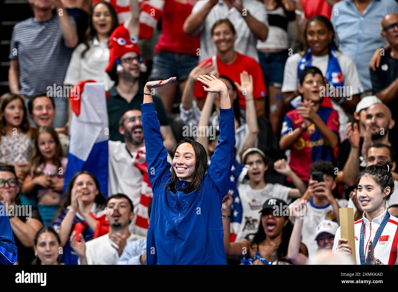Paris, France. 28th July, 2024. Torri Huske of United States of America ...