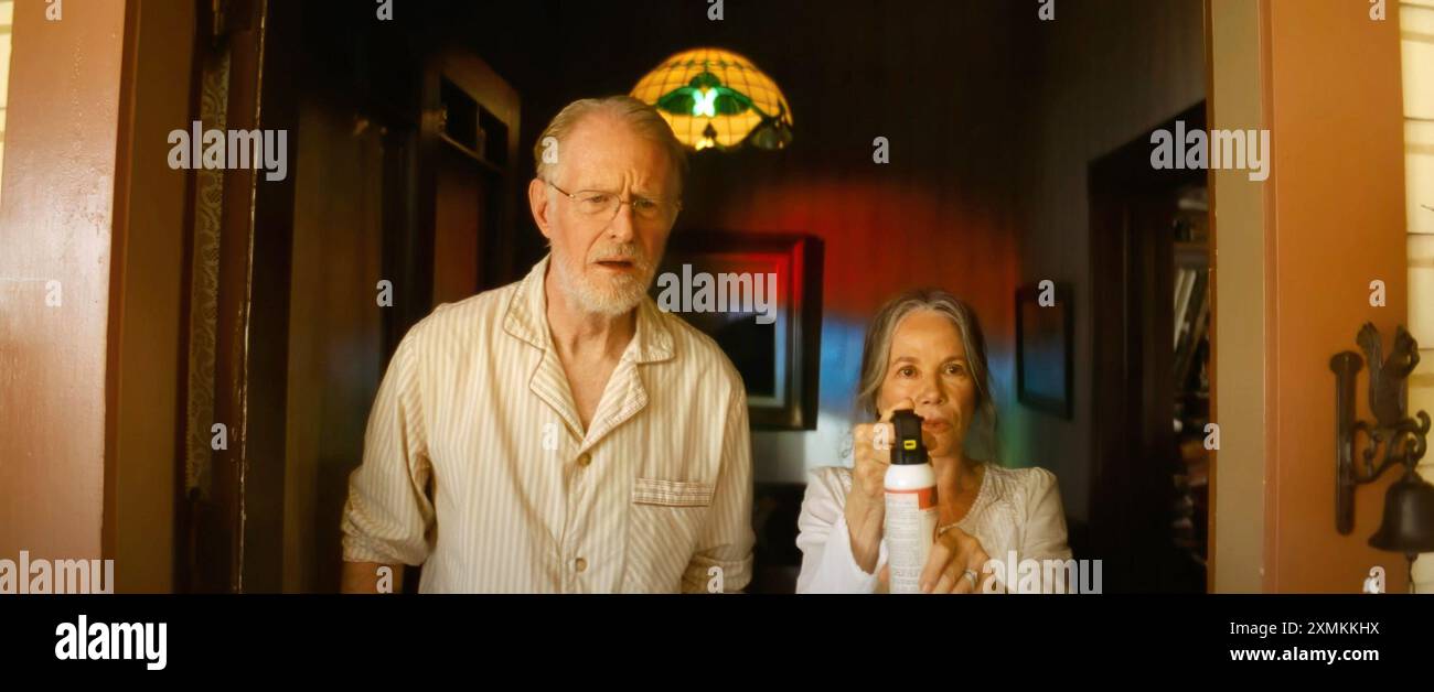 STRANGE DARLING, from left: Ed Begley Jr., Barbara Hershey, 2023 ...