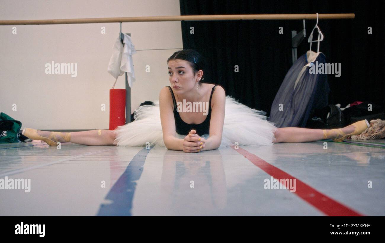 SWAN SONG, dancer Shaelynn Estrada during preparations for the National ...