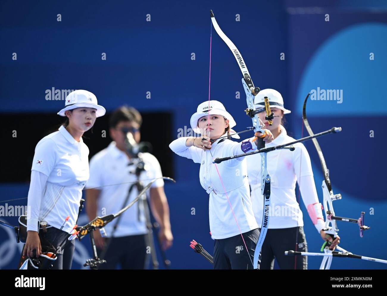 Paris, France. 28th July, 2024. Jeon Hunyoung of team South Korea ...