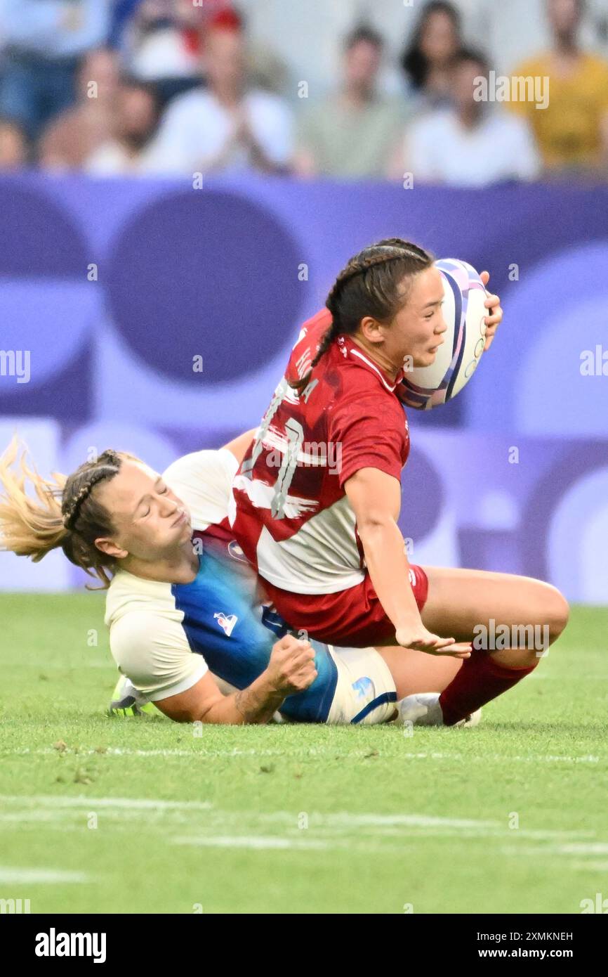 HARA Wakaba (JPN), France vs Japan, Rugby Sevens Women's Pool C at ...