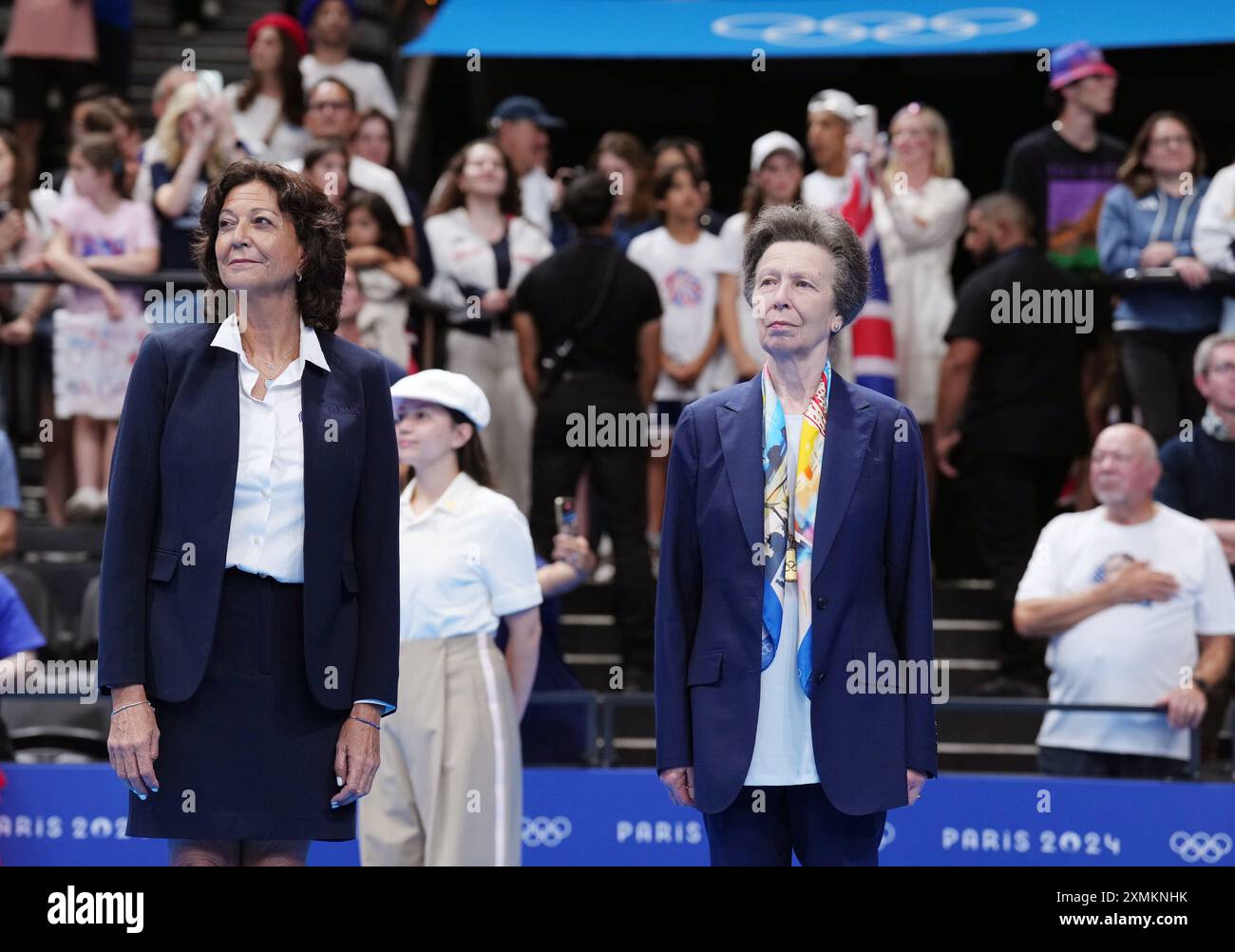 Paris, France. 28th July, 2024. British Princess Royal, Princess Anne ...