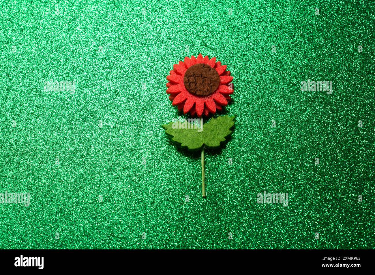 Fake flower made of felt Mother day, Valentines day, Wedding, Birthday ...