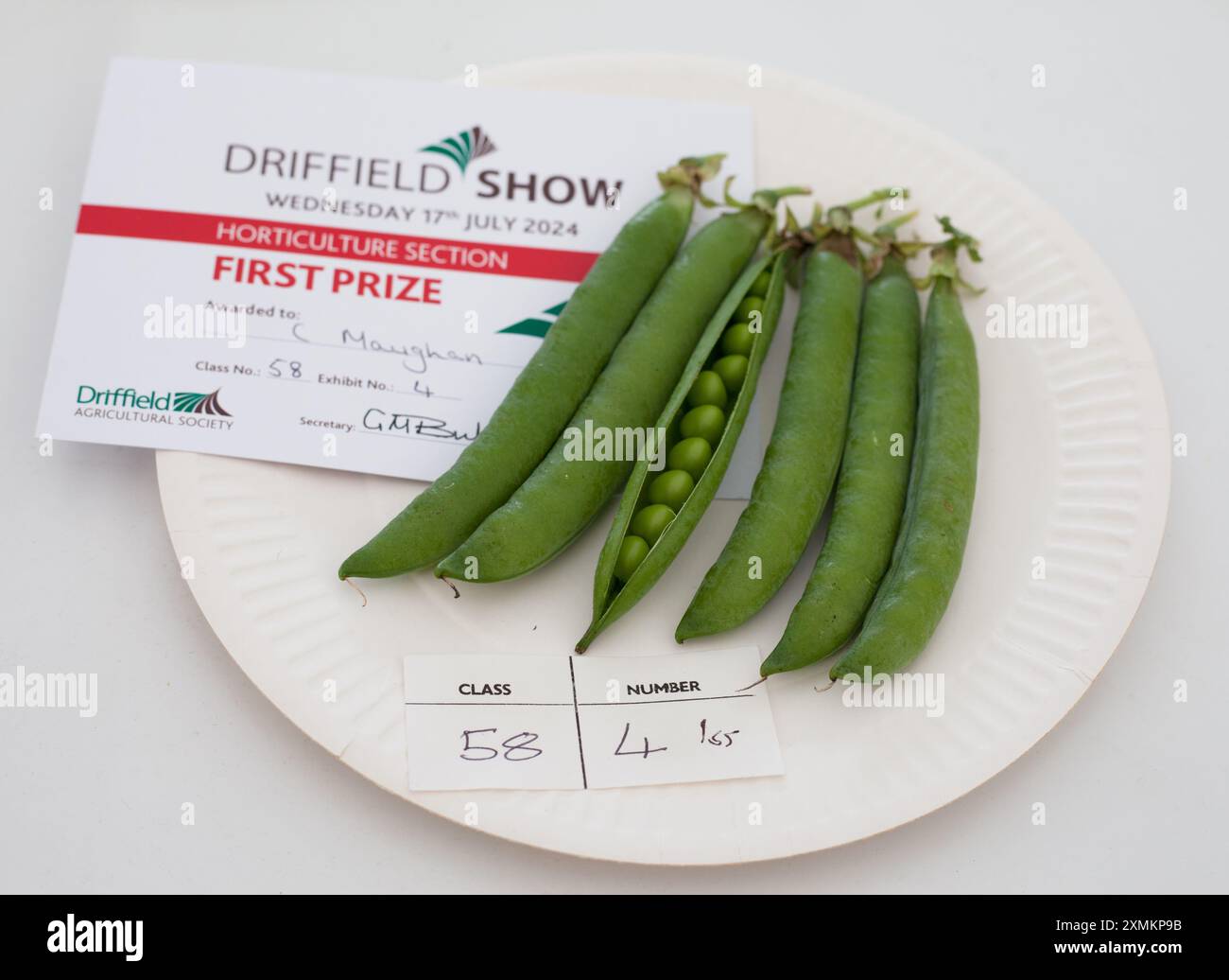 Fruit and vegetable classes prize winners hi-res stock photography and ...