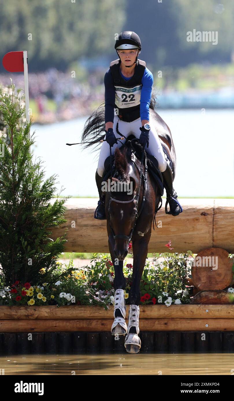 Versailles, France. 28th July, 2024. Veera Manninen of Finland competes ...