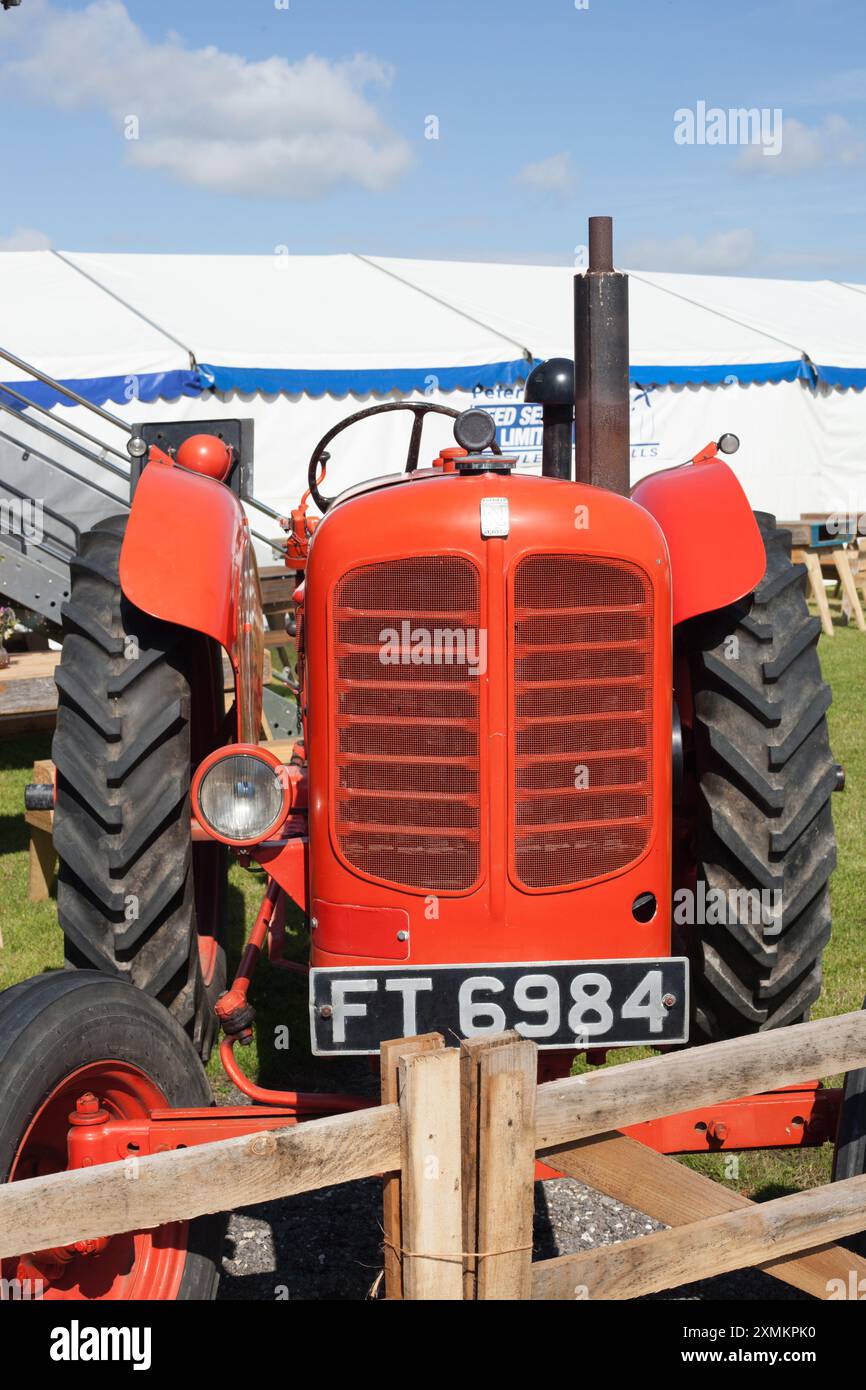 Vintage tractor at Driffield Agricultural Society annual show East ...