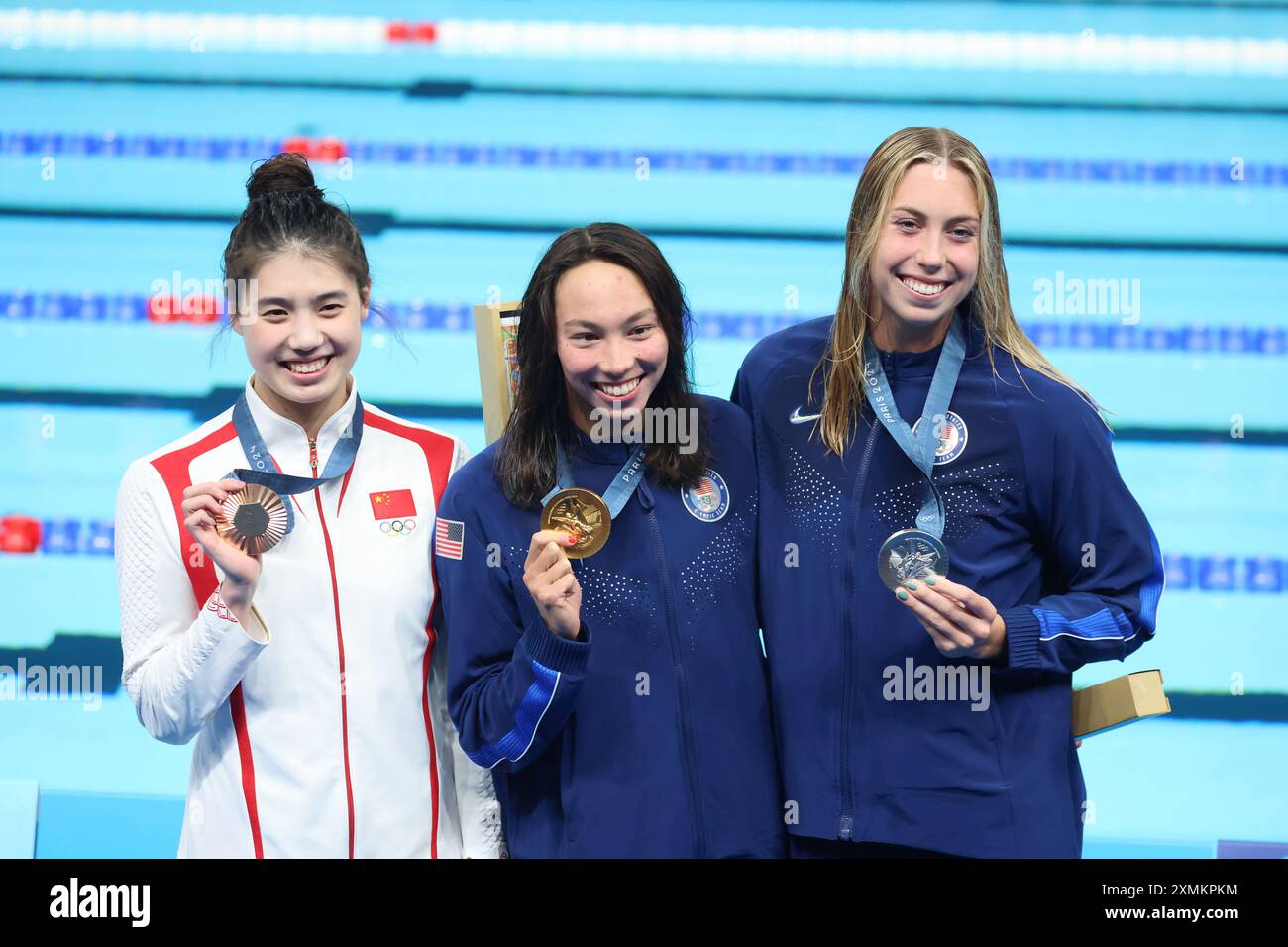 Paris, Ile de France, France. 28th July, 2024. Yufei Zhang (China ...