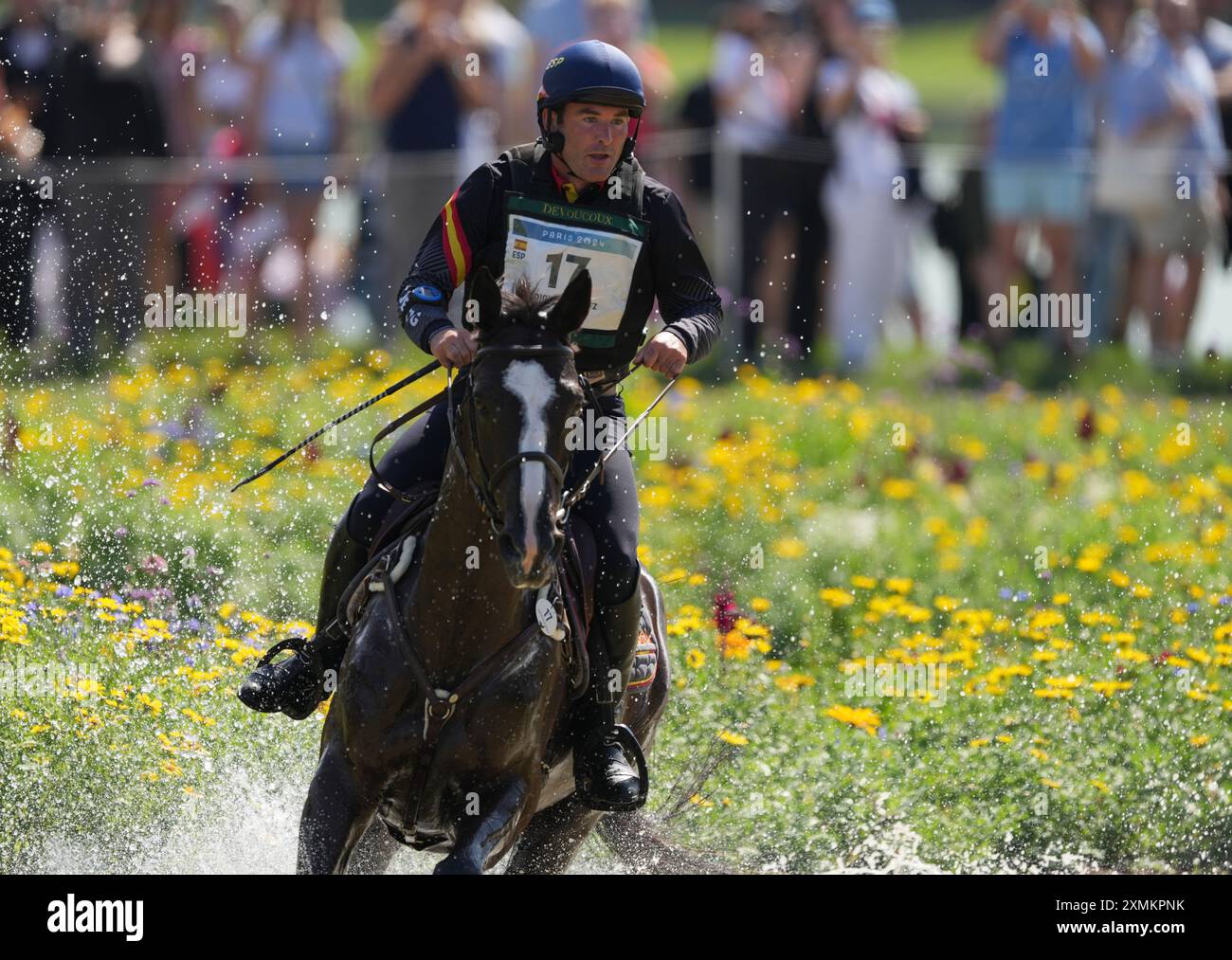 Versailles, France. 28th July, 2024. Carlos Diaz Fernandez of Spain ...