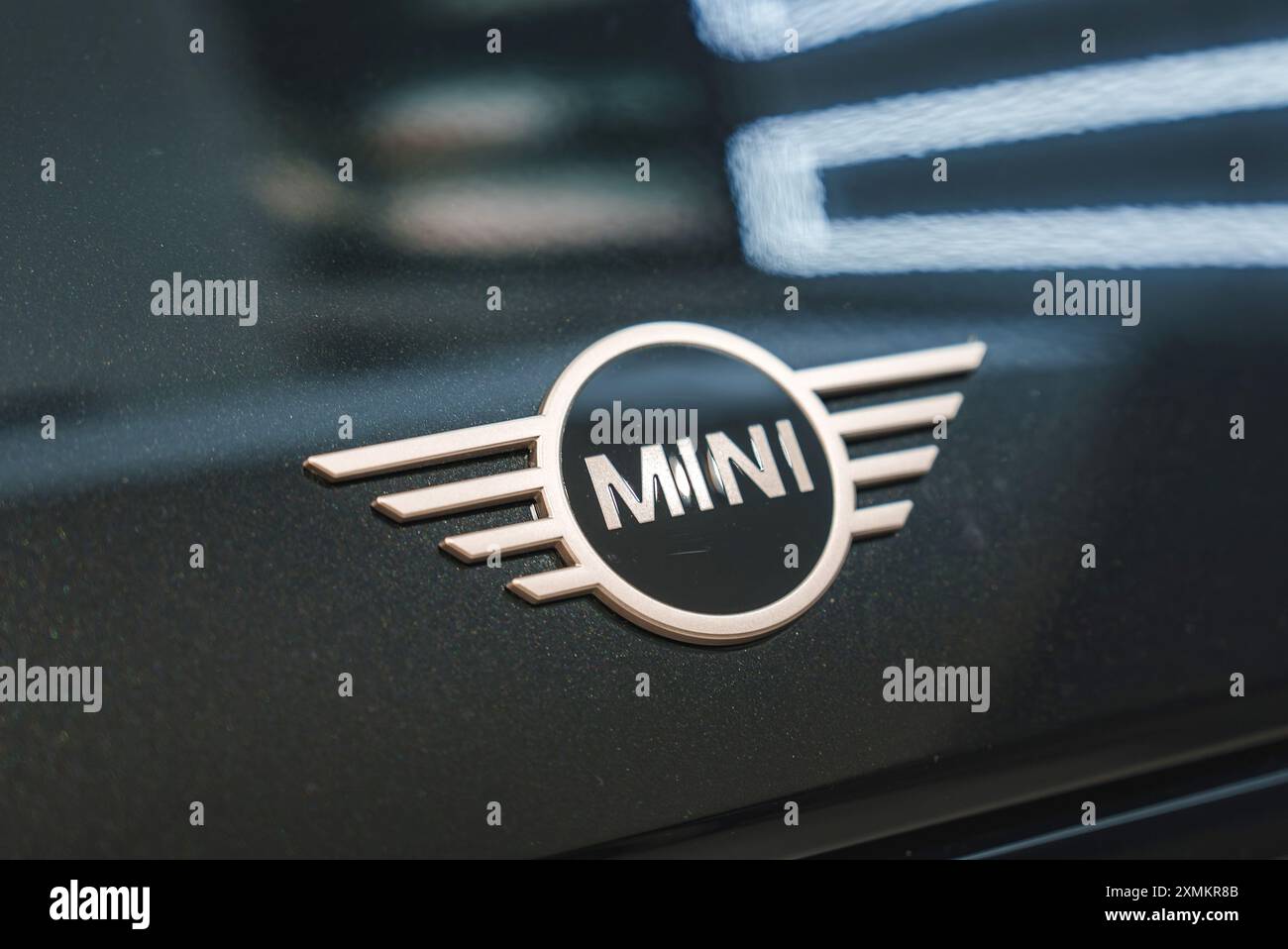 Mini badge logo brand hi-res stock photography and images - Alamy