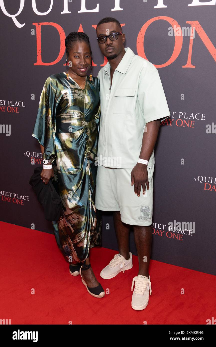 Uk gala screening for a quiet place hi-res stock photography and images ...