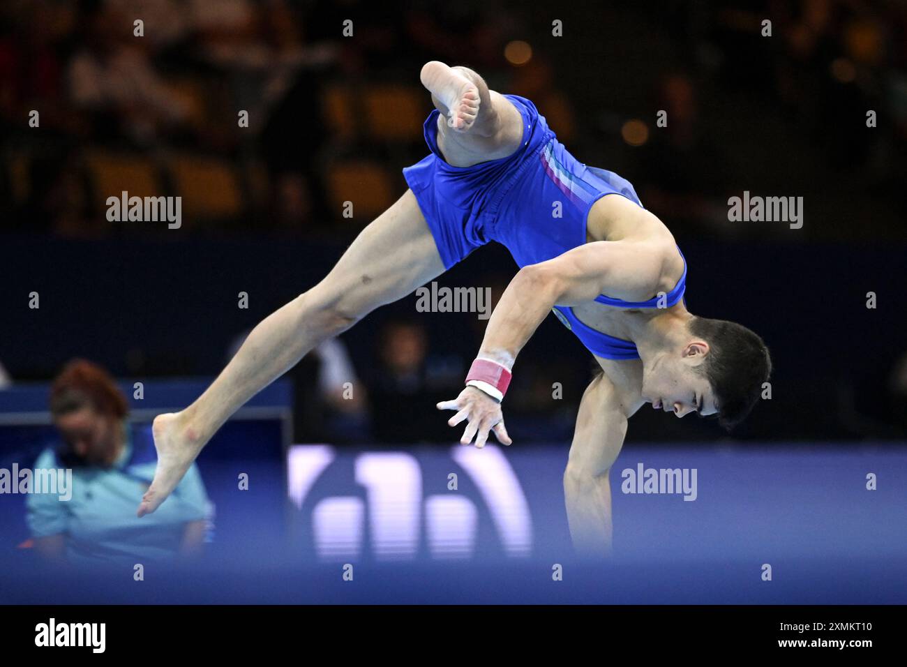 Yumin Abbadini (Italy), floor. European Championships Munich 2022 ...