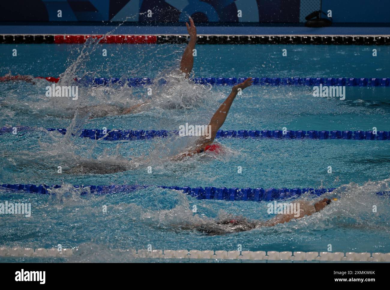 28th July 2024; Paris Olympic Games, Paris, France, Day 3; Swimming ...