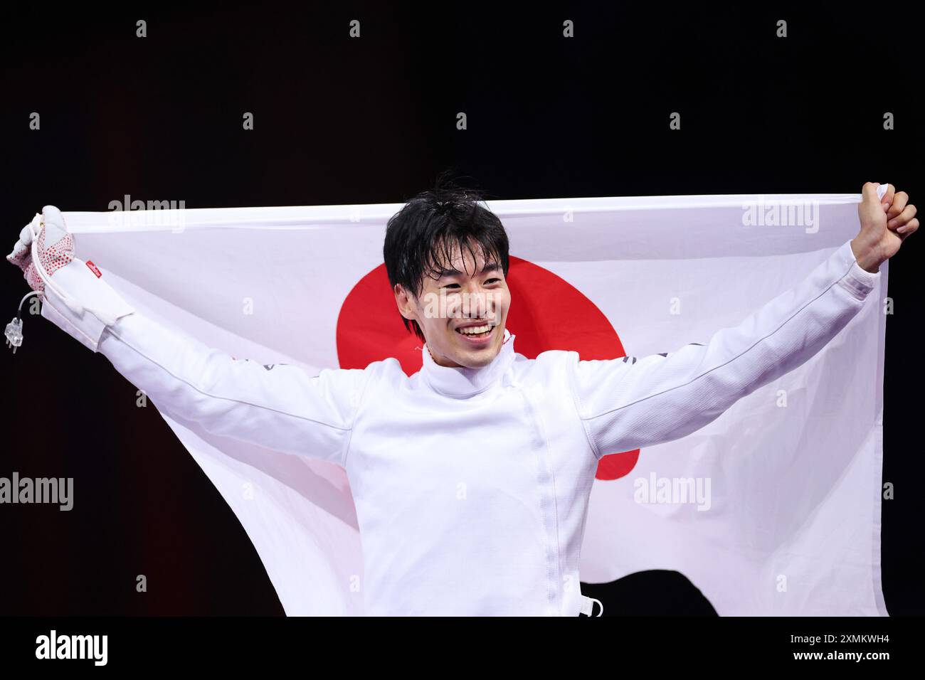 Paris, France. 28th July, 2024. Koki Kano (JPN) Fencing : Men's Epee Individual Final during the ...
