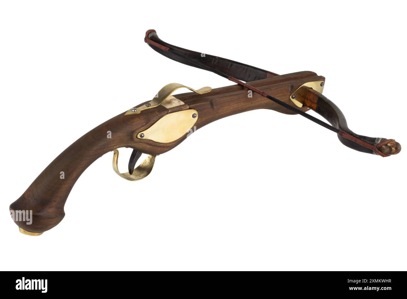 small crossbow isolated on white background Stock Photo - Alamy