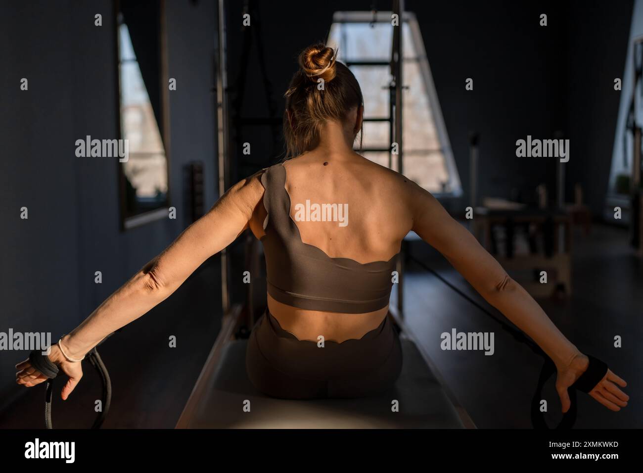 Calisthenics class outdoor gym hi-res stock photography and images - Alamy