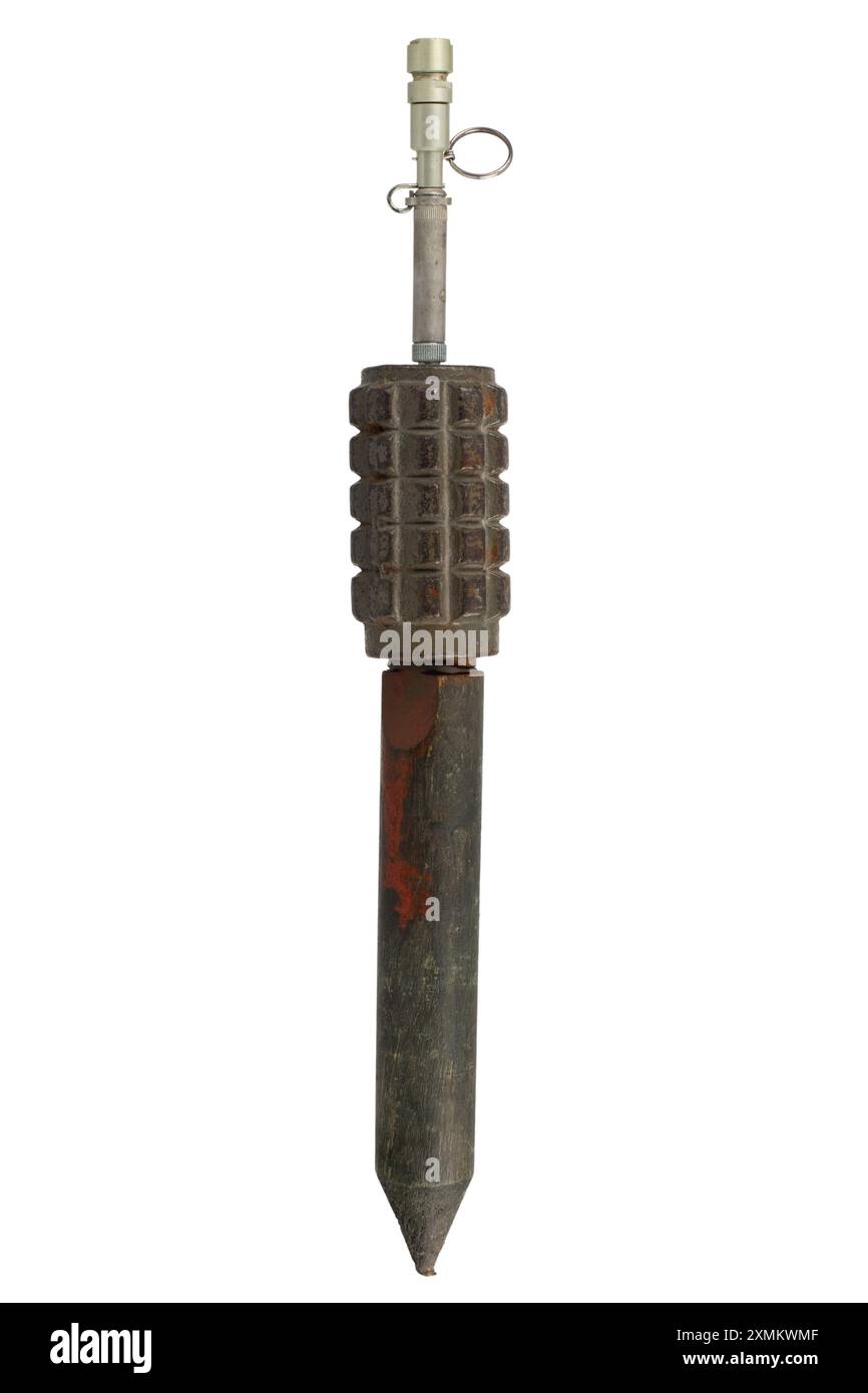 The POMZ, POMZ-2 and POMZ-2M Soviet-made stake mounted anti-personnel fragmentation mine Stock ...