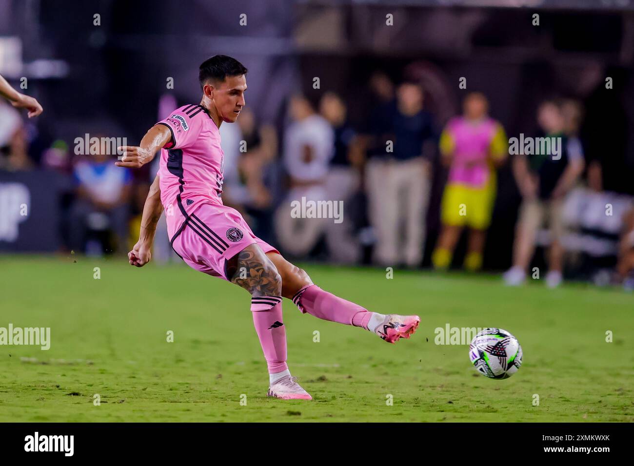 Fort Lauderdale, USA, 27th July, 2024, Matias Rojas #7 at the Inter ...