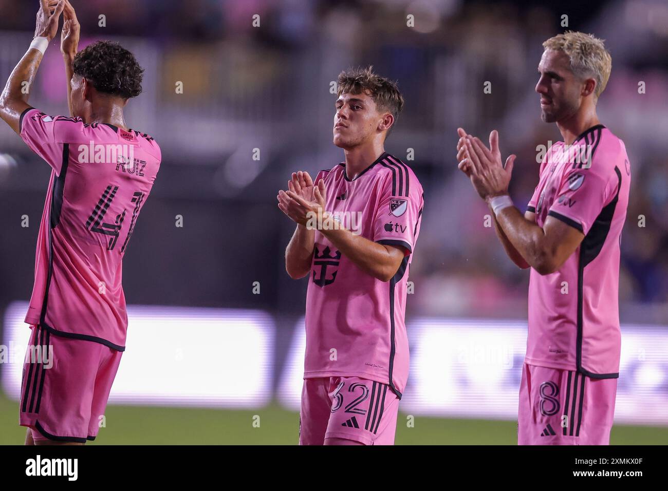 Lionel messi inter miami crowd hi-res stock photography and images - Alamy