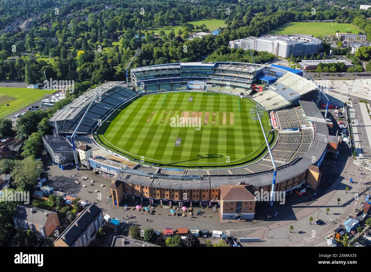 Edgbaston, Birmingham, UK. 28th July 2024. General aerial view of the ...