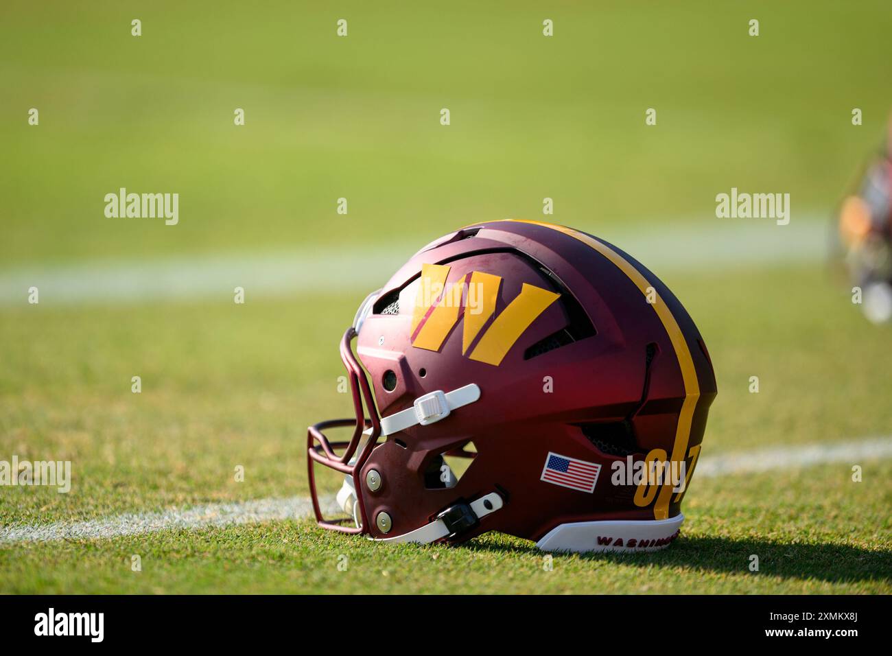 Ashburn, VA, USA. 28th July, 2024. Detailed photo of a Washington ...