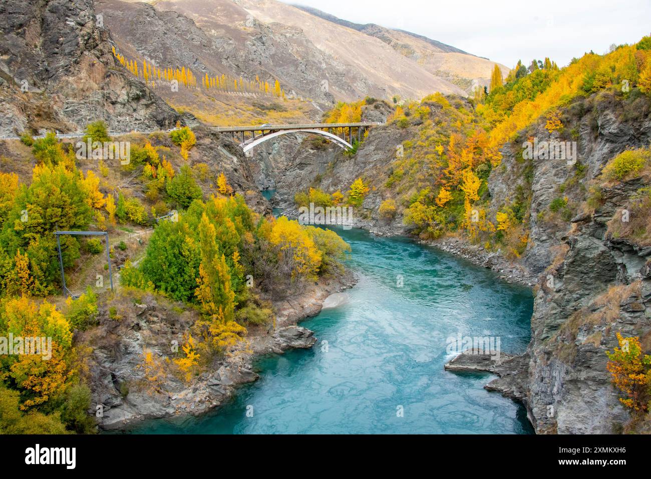 Kawarau River - New Zealand Stock Photo - Alamy