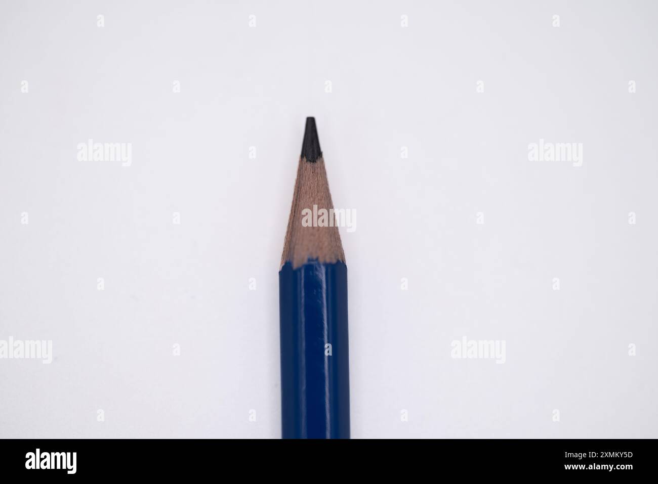 Graphite pen tip close-up on a white background Stock Photo - Alamy
