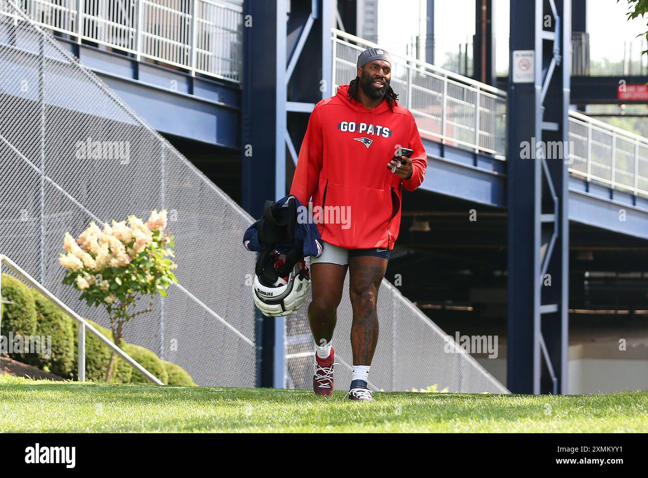 Gillette Stadium. 28th July, 2024. MA, USA; New England Patriots ...