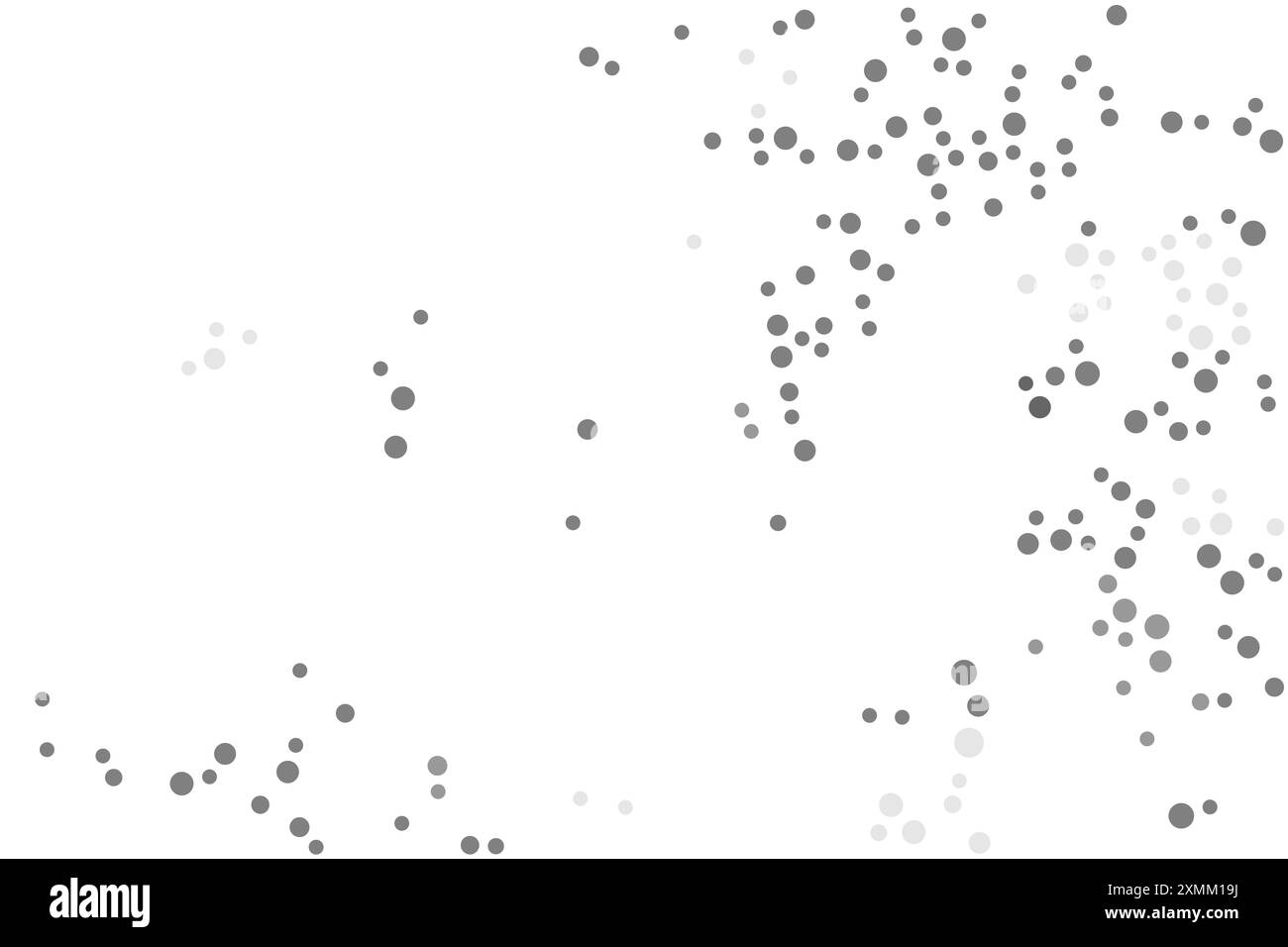 Circle shapes layout with decorative blurred design in abstract ...