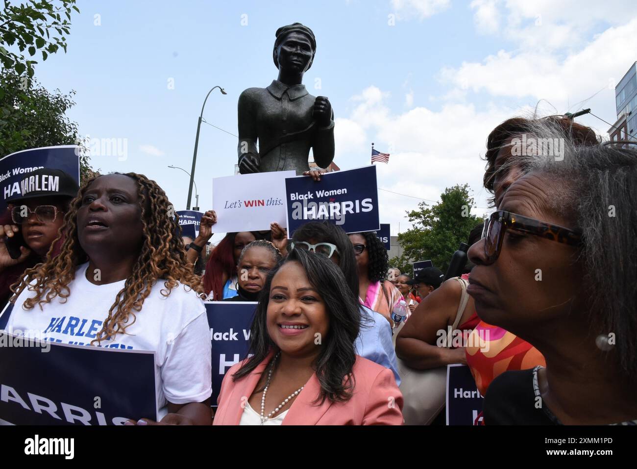 July 28, 2024, %G: (NEW) With the statue of Harriet Tubman in the ...