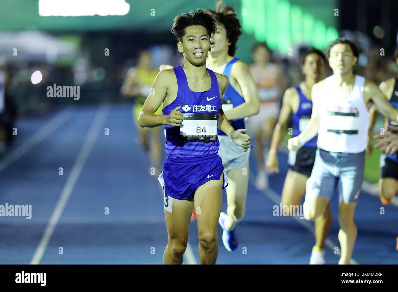 Tokyo, Japan. 27th July, 2024. Hyuga Endo Athletics :2024 On Track Nights: MDC Men's 1500m Final ...