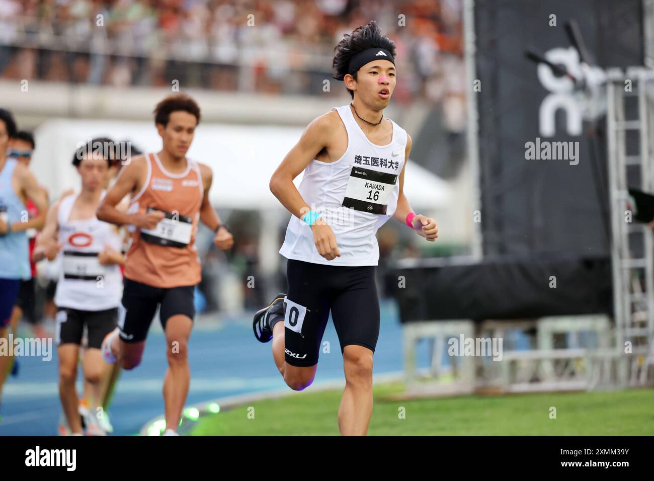 Tokyo, Japan. 27th July, 2024. Akihito Kawada Athletics :2024 On Track Nights: MDC Men's 3000m ...