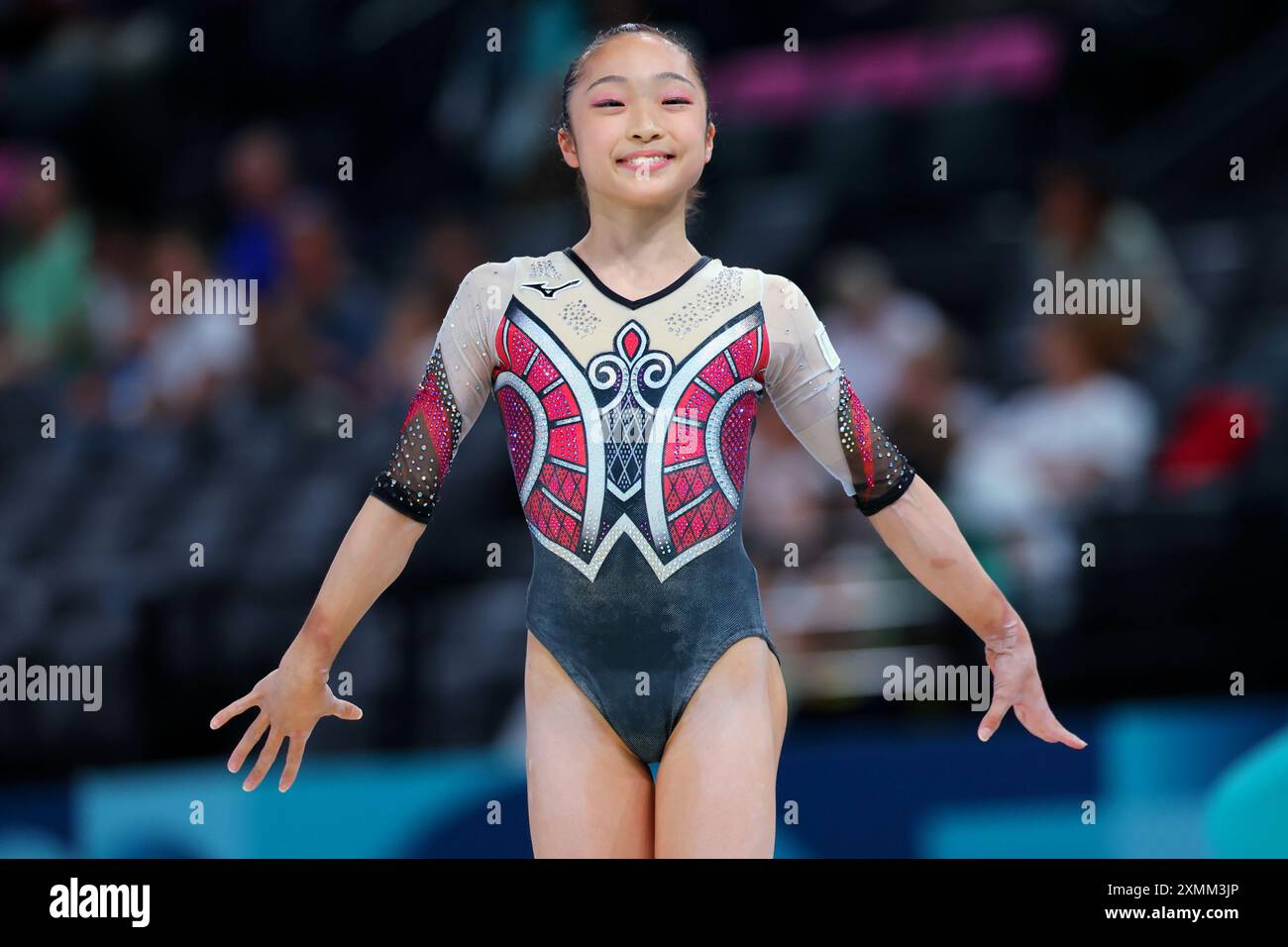 Paris, France. 28th July, 2024. Mana Okamura (JPN) Gymnastics ...