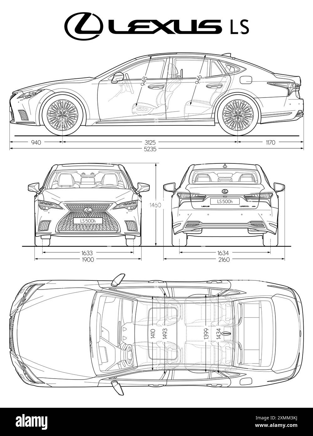 Car show top view Stock Vector Images - Alamy