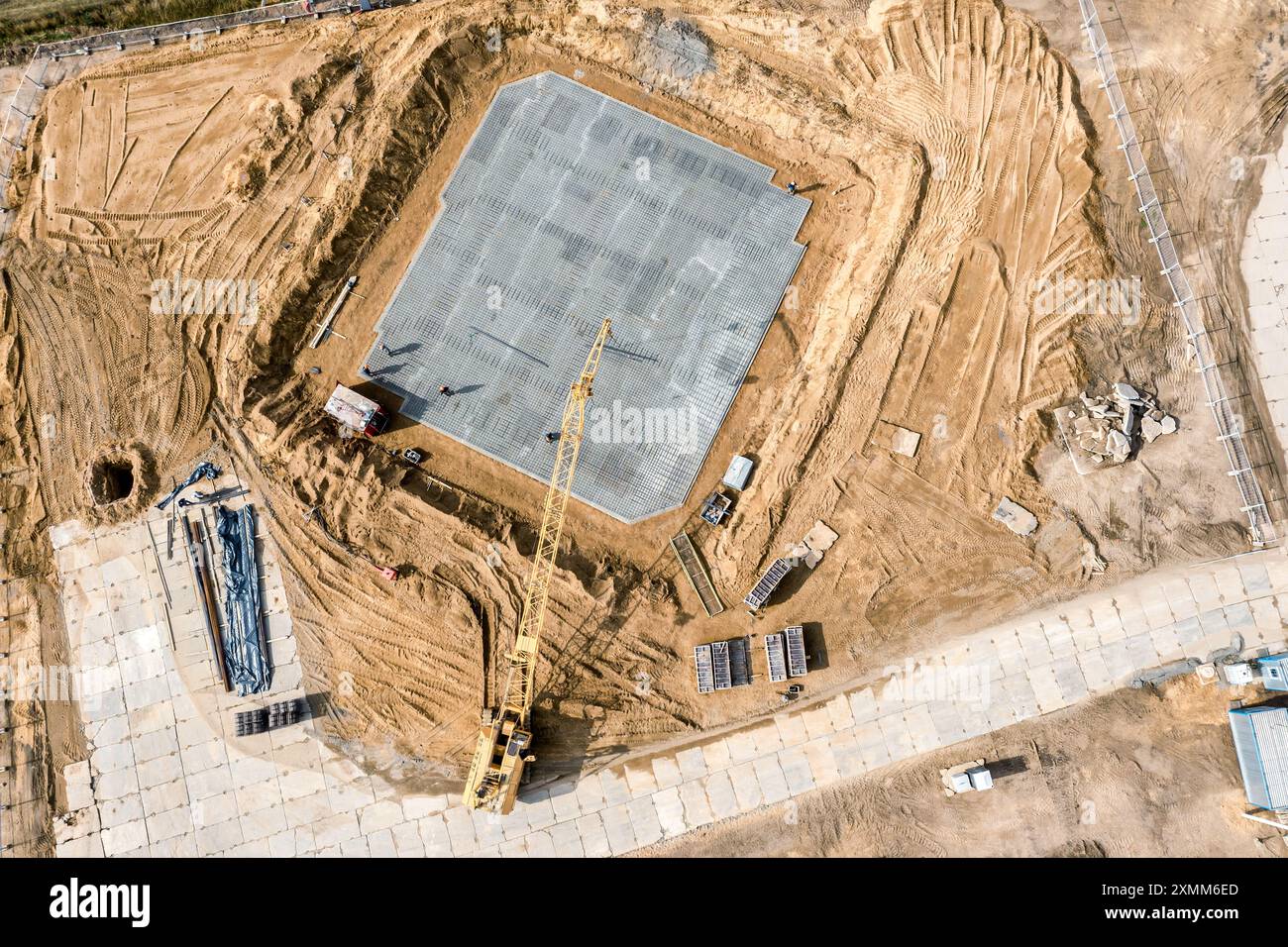 Concrete aerial hi-res stock photography and images - Alamy