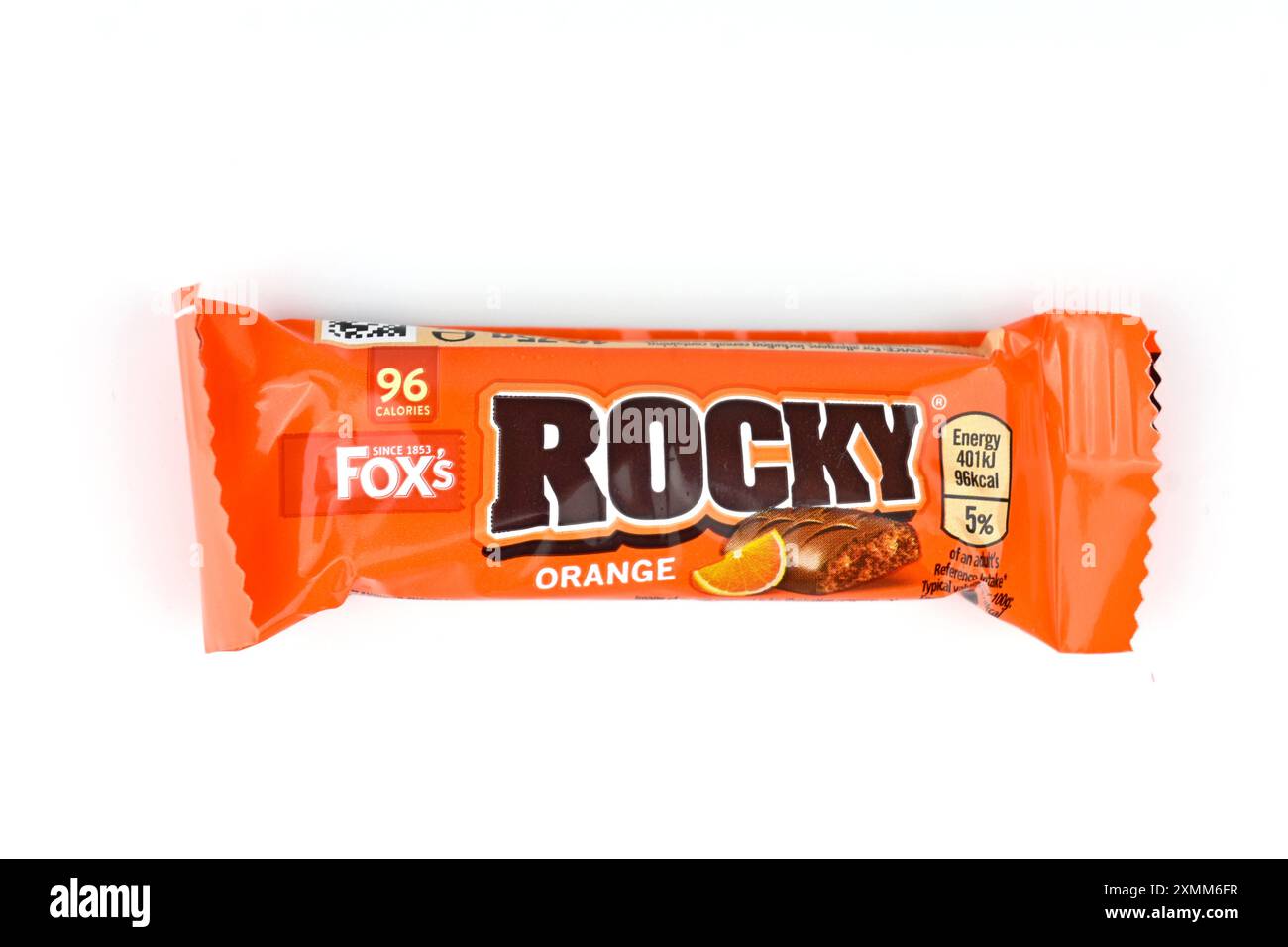 Fox's Rocky Orange chocolate biscuit bar – Wales, UK – 19 July 2024 ...
