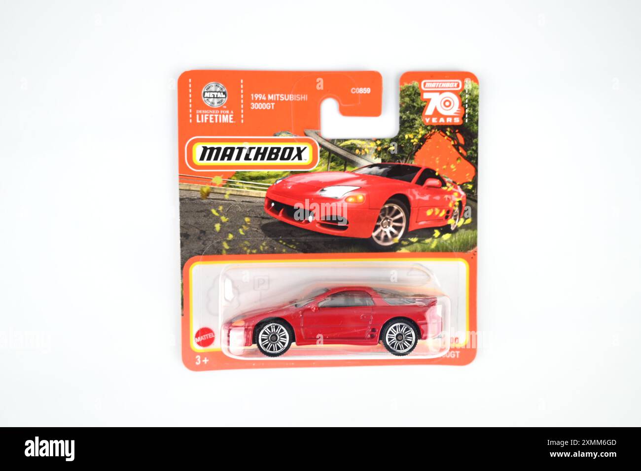 Matchbox 1994 mitsubishi 3000gt toy car model in box packaging – Wales ...