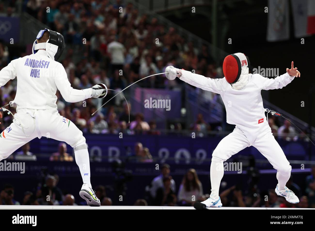 Paris, France. 28th July, 2024. Koki Kano (JPN) Fencing : Men's Epee ...