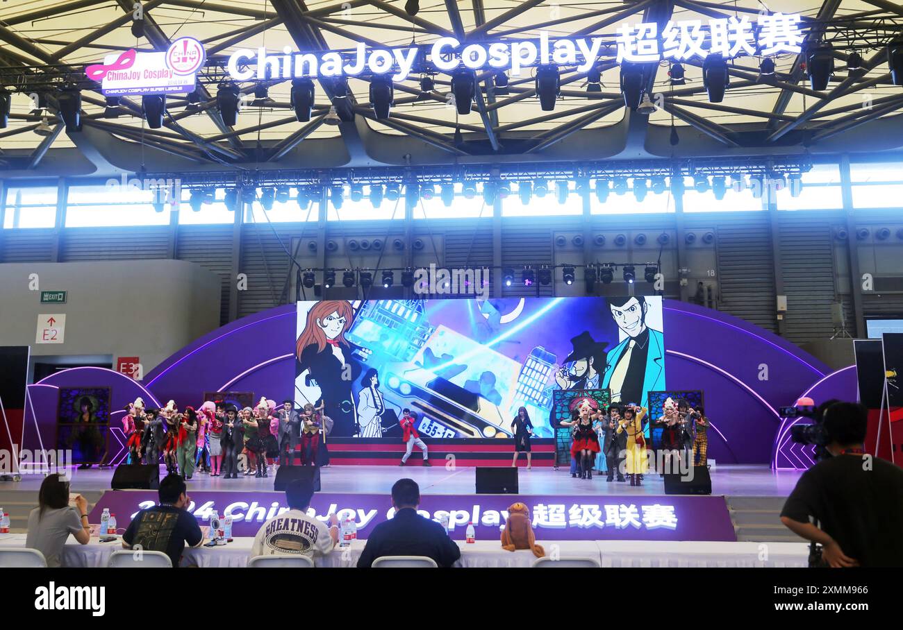 SHANGHAI, CHINA - JULY 28, 2024 - Japanese manga "Rupan Sansei" at the 2024 ChinaJoy COSPLAY ...