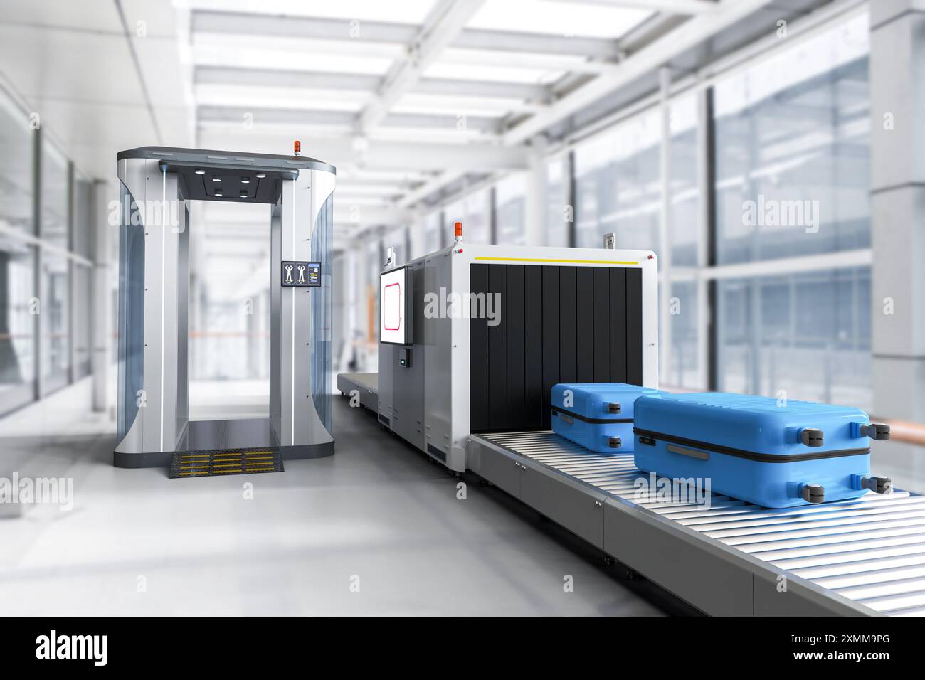 Airport security checkpoint hi-res stock photography and images - Alamy