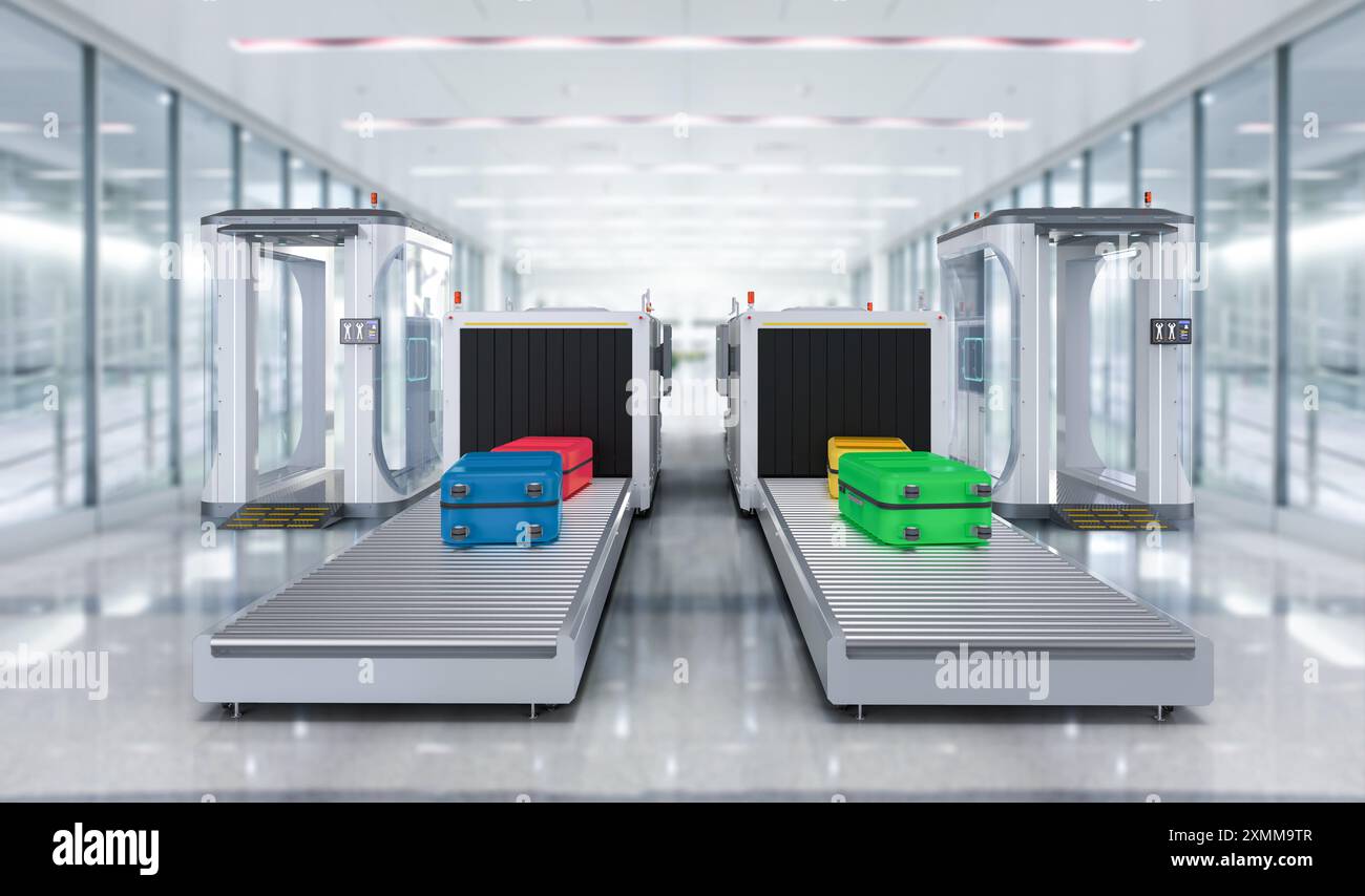 Airport security checkpoint hi-res stock photography and images - Alamy