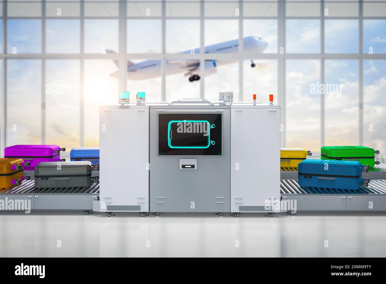 Loading luggage airplane in hi-res stock photography and images - Alamy