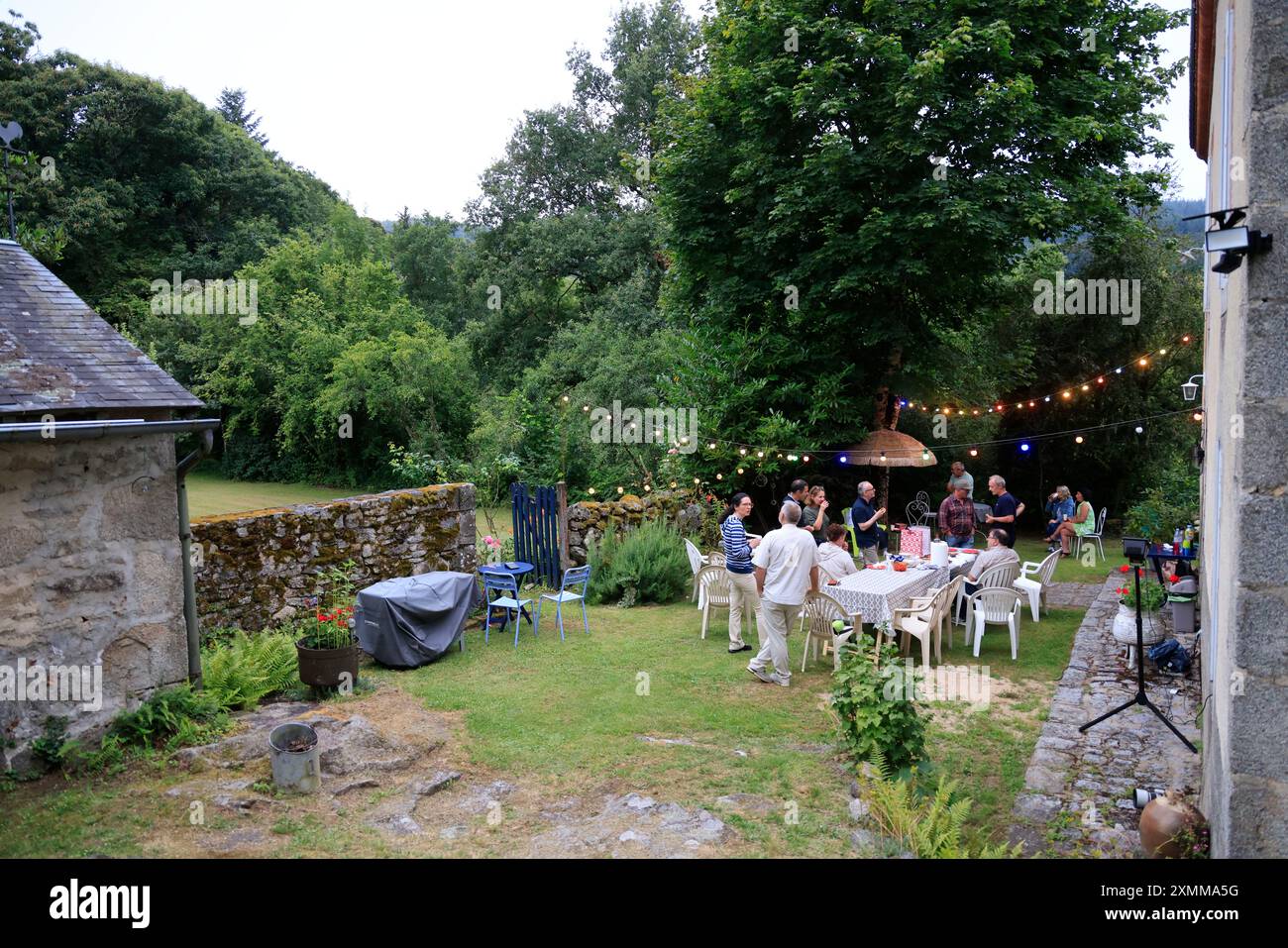 Hamlet and habitat built in granite on granite subsoil in the ...