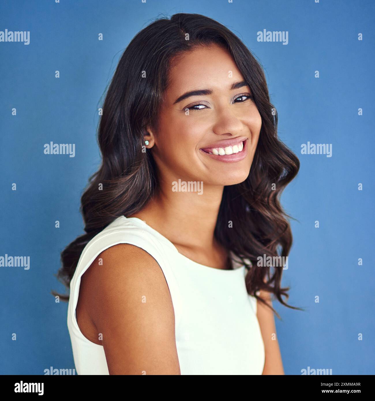 Studio, portrait or business woman with career for profession, job or ...