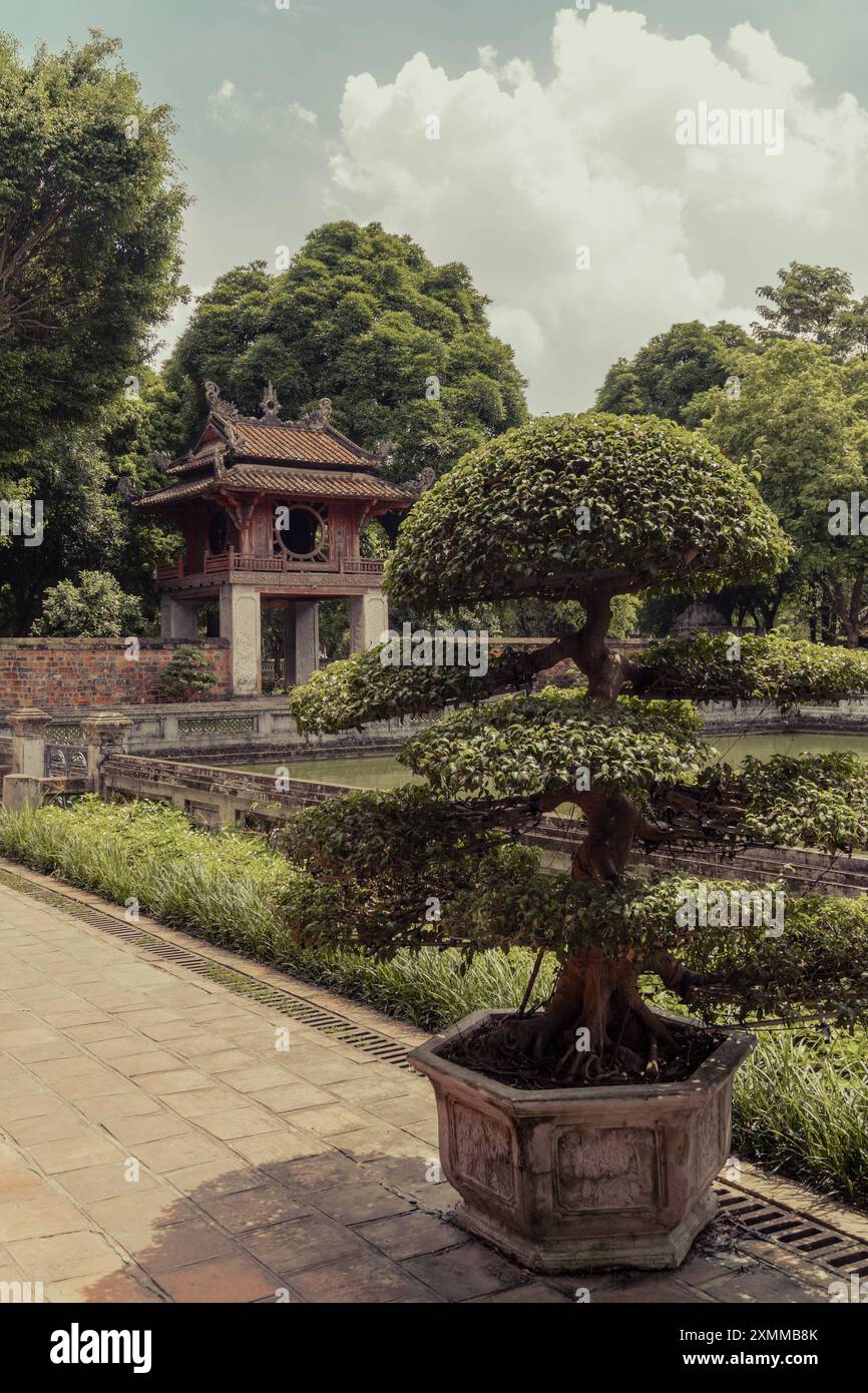 Culture Travel Vietnam Attractions in Hanoi Landscape in the Temple of ...
