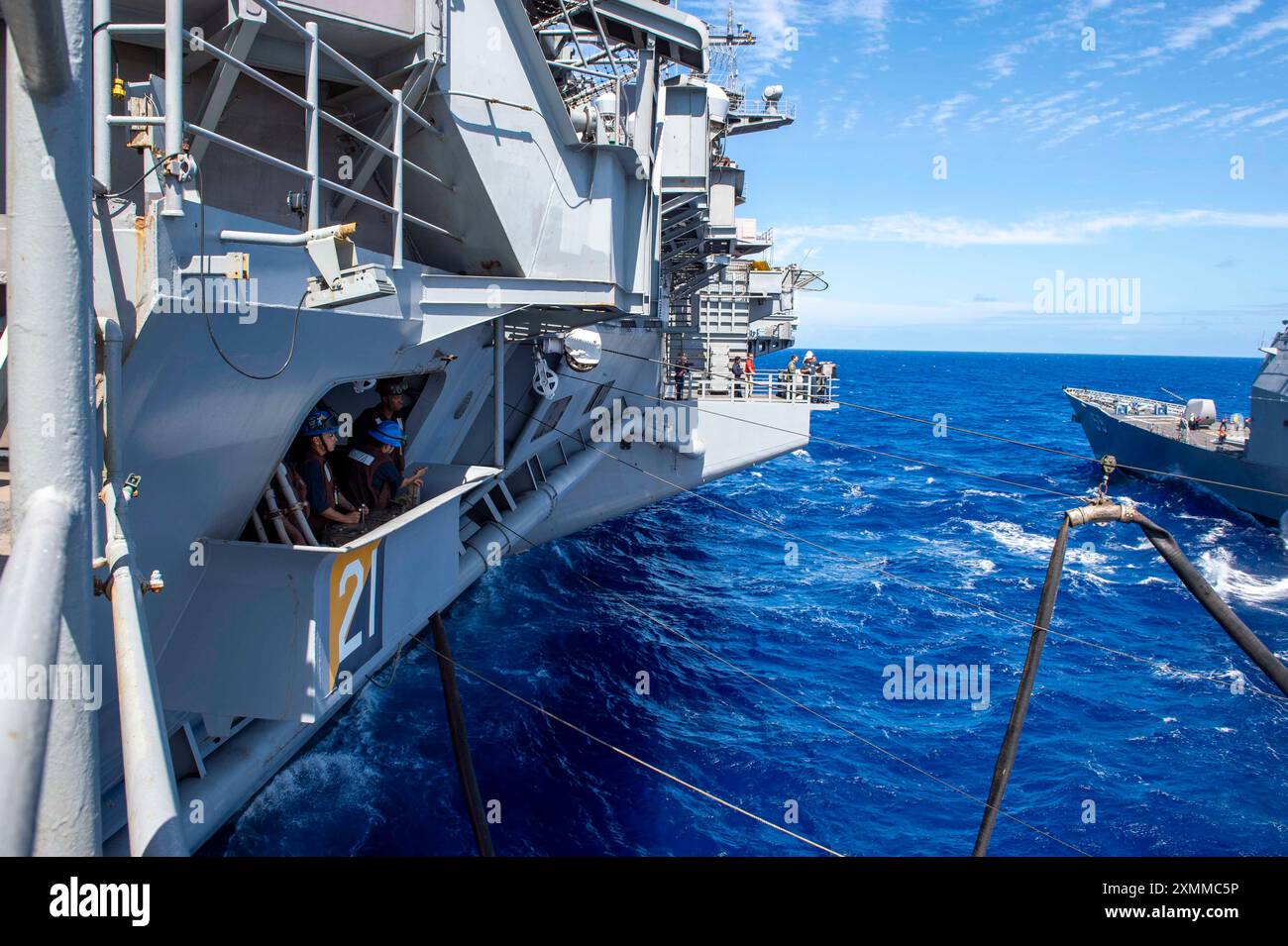Nimitz-class aircraft carrier USS Carl Vinson (CVN 70) conducts a ...