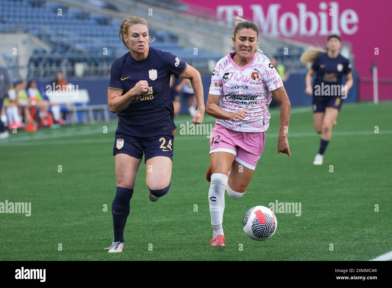 Seattle, United States. 28th July, 2024. Seattle Reign FC forward ...