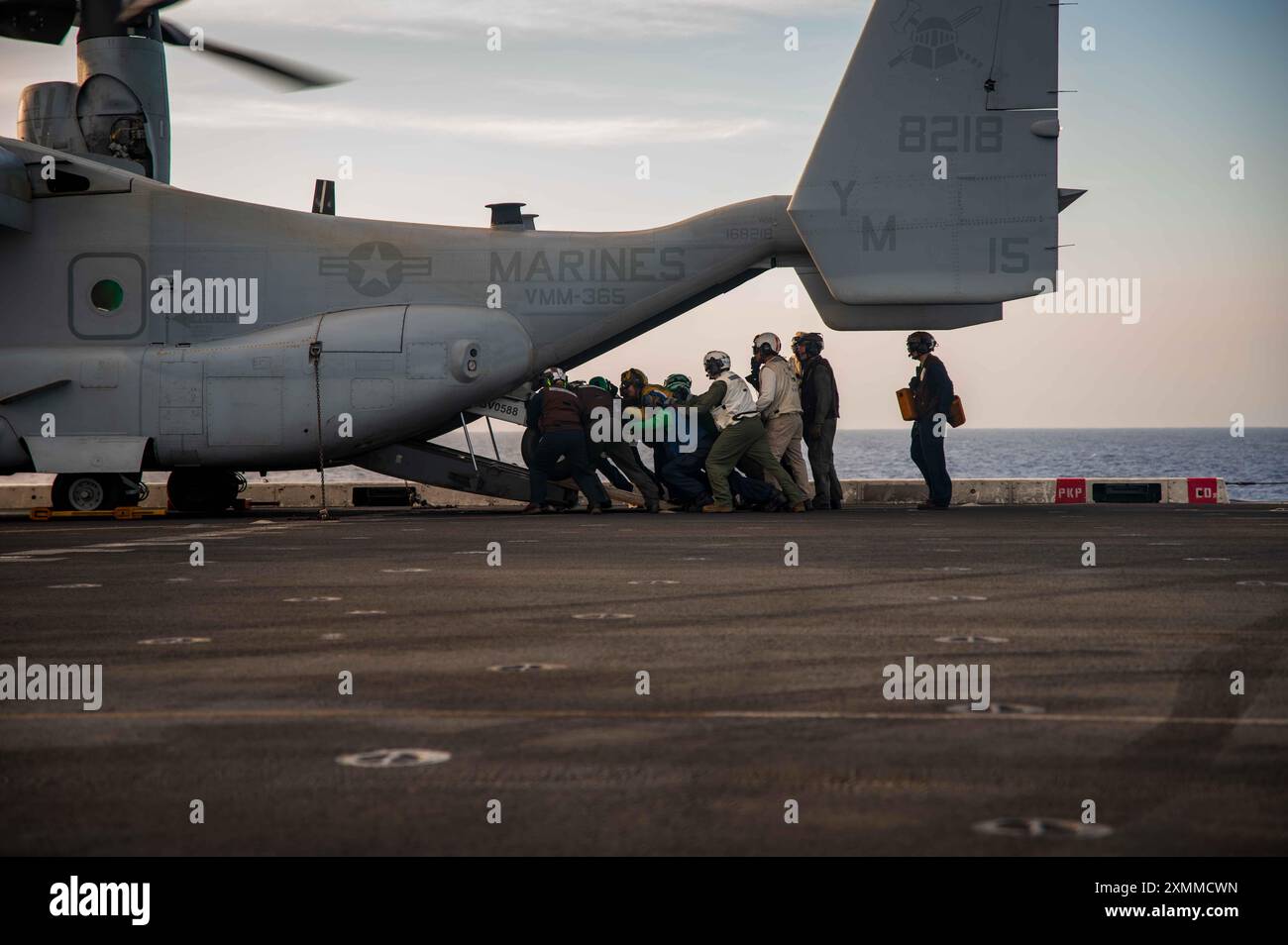 MEDITERRANEAN SEA (July 3, 2024) U.S. Sailors assigned to the San ...