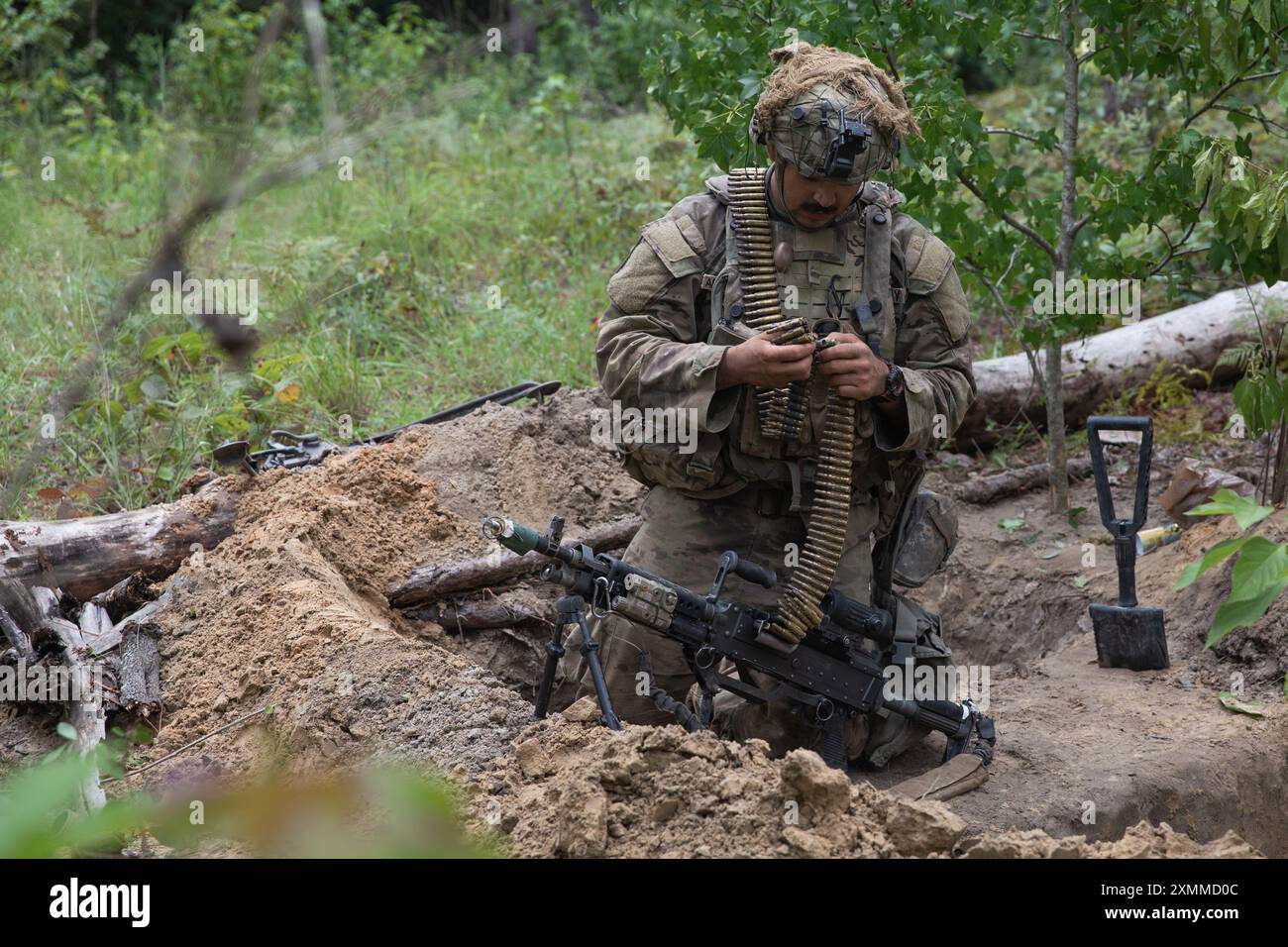 Spc. Mike Archuleta from 1st Battalion 200th Infantry, Nevada Army ...