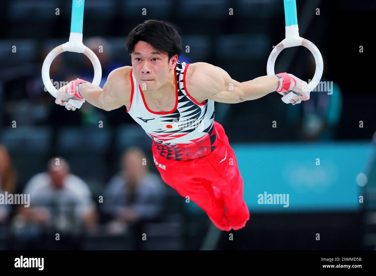 Paris, France. 27th July, 2024. Wataru Tanigawa (JPN) Gymnastics - Artistic : Men's ...