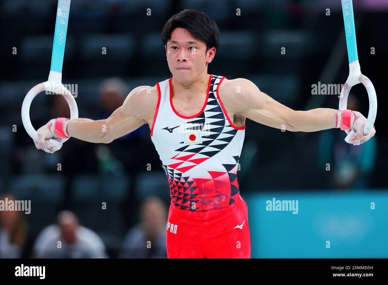 Paris, France. 27th July, 2024. Wataru Tanigawa (JPN) Gymnastics - Artistic : Men's ...